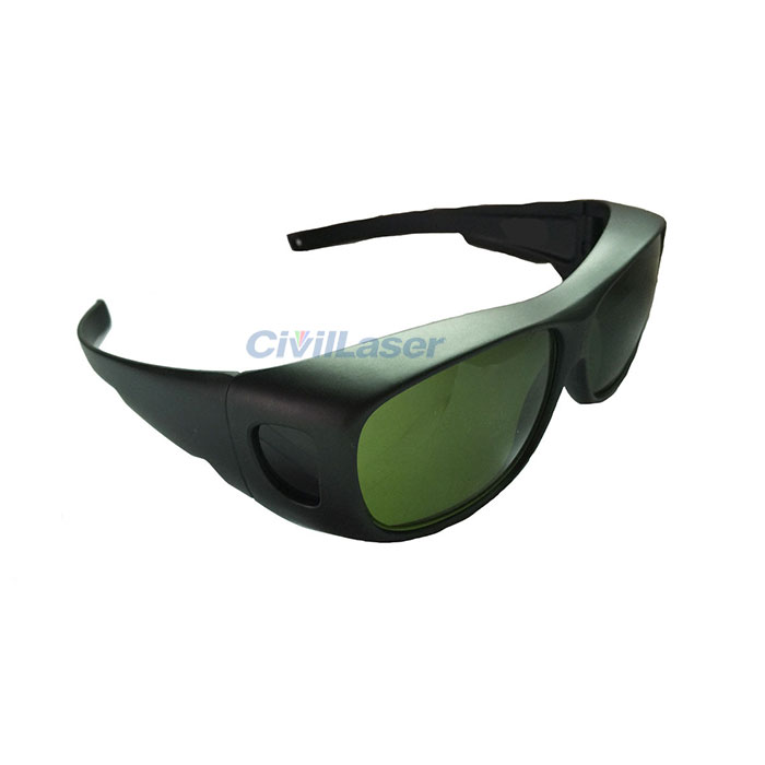 다중 파장 200-450nm/800-2000nm Laser Eyes Protection Glasses