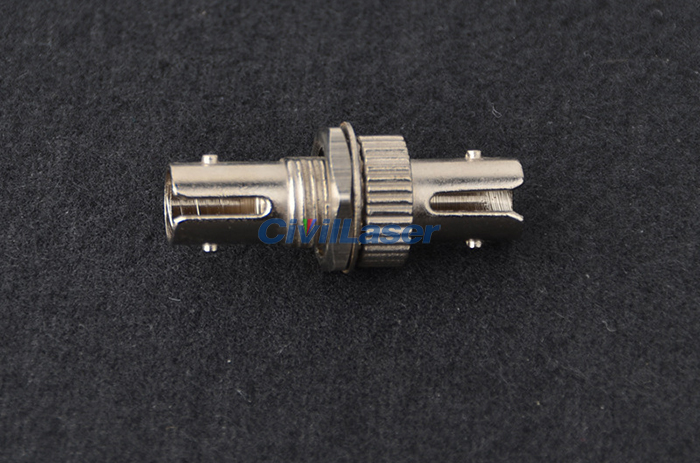 ST Optical Fiber Coupler Connector 단일 모드 Flange Plate
