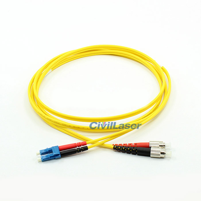 FC-LC 단일 모드 Double Core Fiber Patch Cord