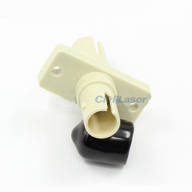 ST Single Core Multimode Plastic Connector Fiber Flange Plate