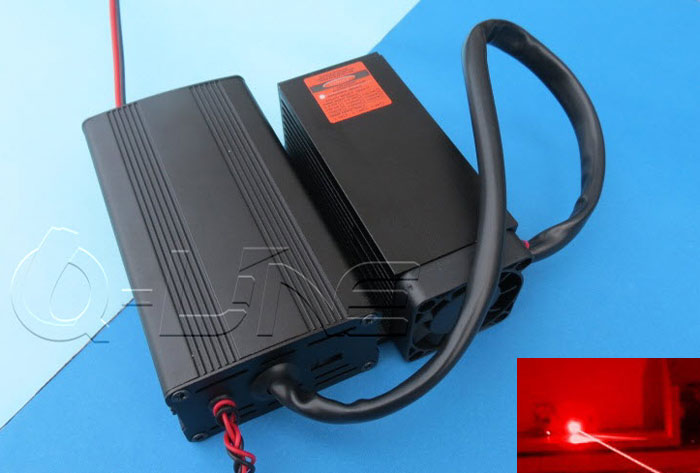 650nm 1W 빨간색 Industrial laser module with TTL modulation