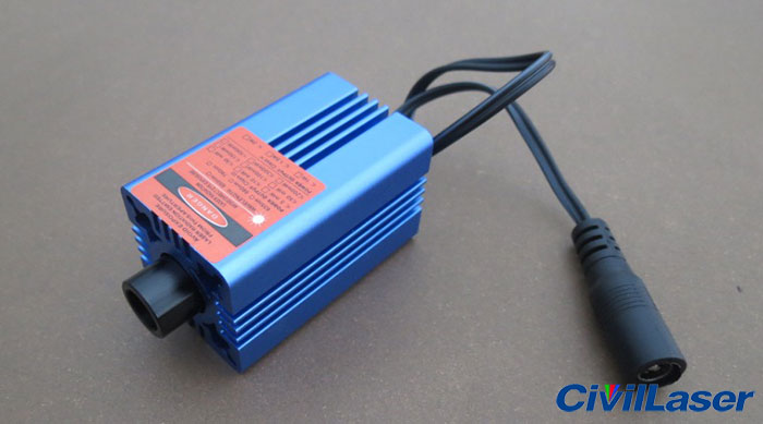 660nm 250mw red laser diode module Thermal optimization design