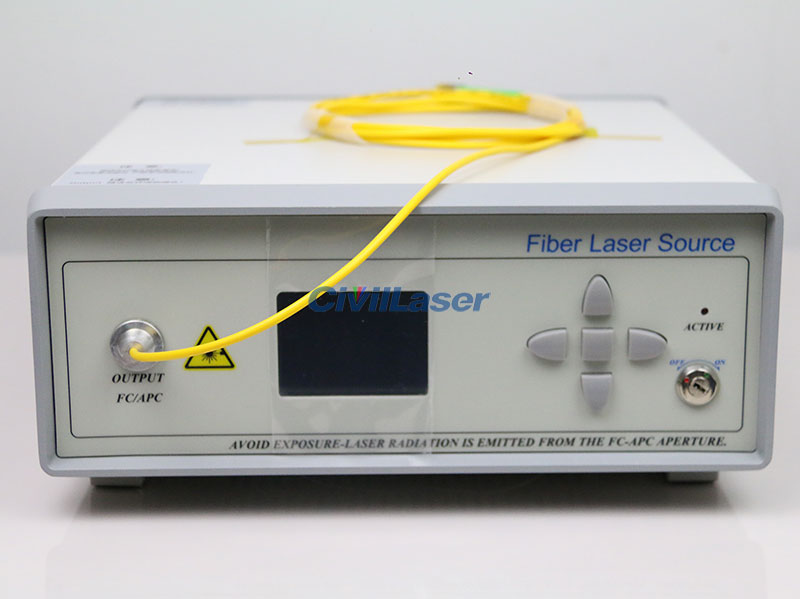 SM Optic Fiber 광대역 광원 20mW C+L Band ASE 광원 ASE-CL-20-SM-S2 데스크탑 유형