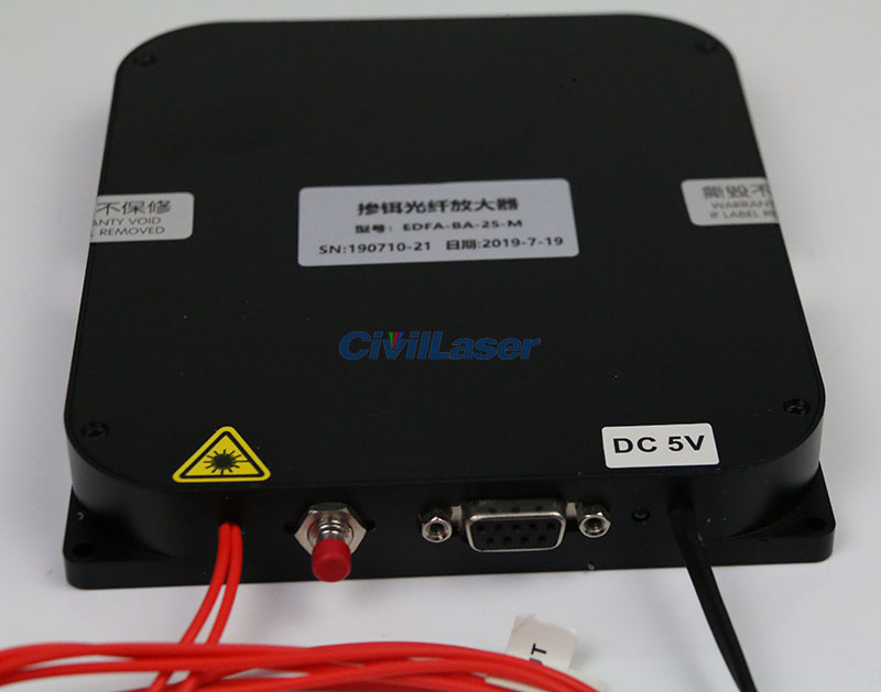 EDFA Erbium doped fiber amplifier 30mW~400mW Single wavelength Booster ...