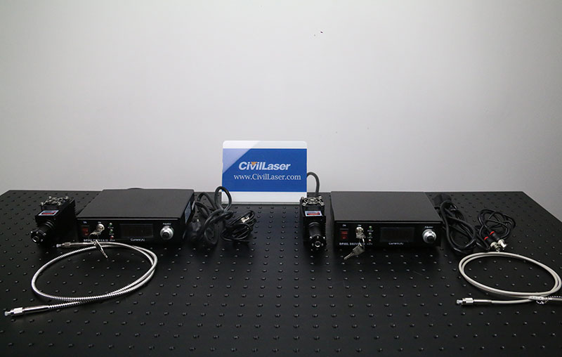 1550nm 1000mW~1500mW Fiber coupled Invisible laser with power supply