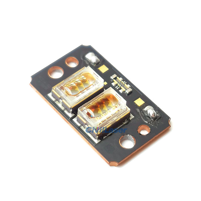 Nichia 455nm 40W 5W*8 High Power 블루 레이저 다이오드 Bank NUBM0E LD Module