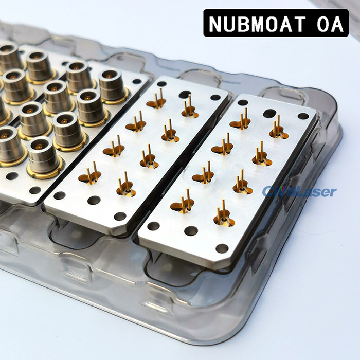 NICHIA NUBM0A 455nm 38W Blue 레이저 다이오드 4.75W*8 Diode Bank