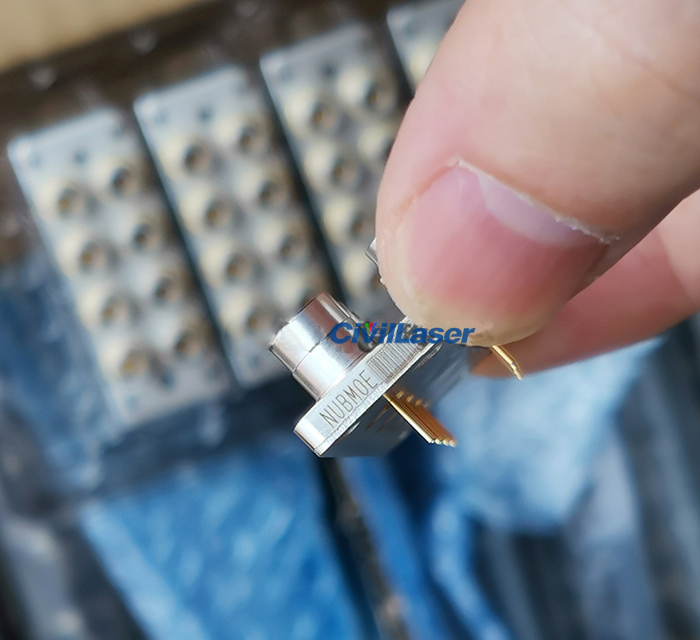 Nichia 455nm 40W 5W*8 High Power 블루 레이저 다이오드 Bank NUBM0E LD Module