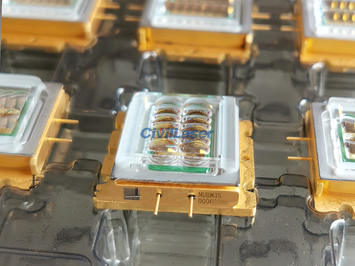 Nichia NUBM35 455nm 67W Blue Module Laser Diode 4.75W*14 LDs ...