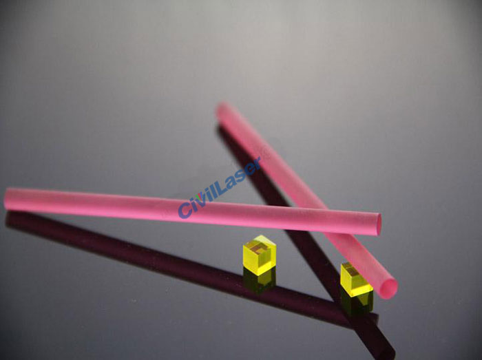 Laser Rod Nd:YAG Laser Crystals 3*12mm Crystal for Lasers Size Can be ...