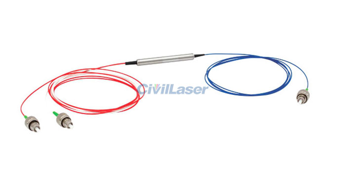 PM Fiber Optical Circulator 1310nm 1550nm 500mW Withstand Power