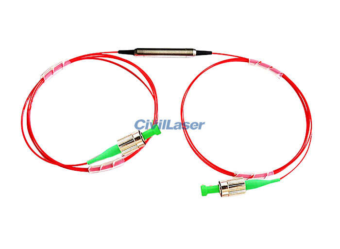 1550nm PM Fiber Polarizer PM1550 Panda Type Fiber In Line Polarizer