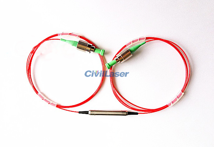 1550nm PM Fiber Polarizer PM1550 Panda Type Fiber In Line Polarizer