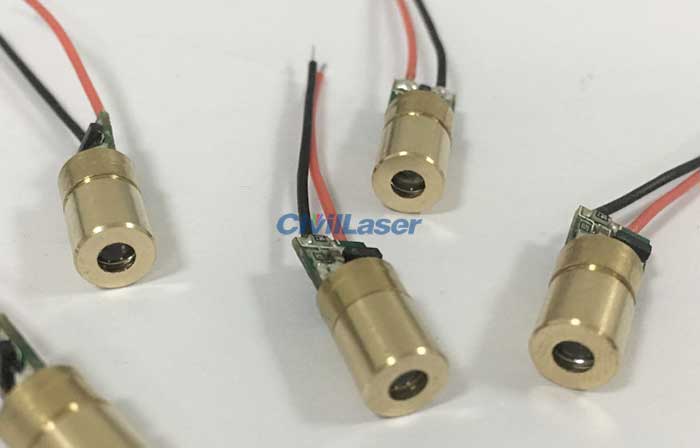 Cheap laser Module LD Rohm 650nm 10mW 빨간색 레이저 다이오드 TO5.6