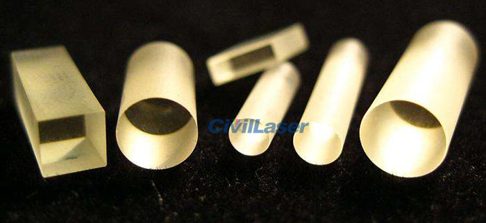 Terbium Gallium Garnet Crystal TGG Magneto-Optical Crystals Customizable