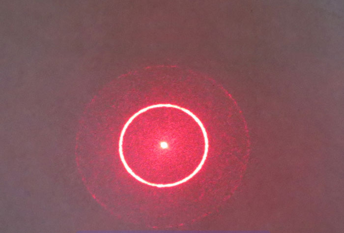 Circle laser module 빨간색 perfect circle laser beam adjustable thickness