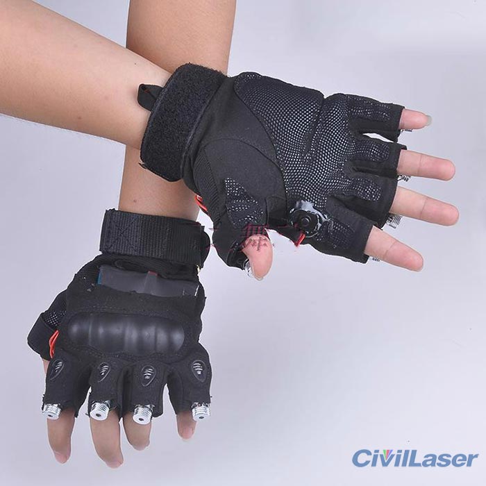 green/red/blue laser gloves laser stage with 60 laser beam for DJ club ...