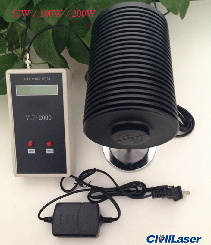 Laser power meter wide Rang 0~200W 180nm~20000nm High accuracy