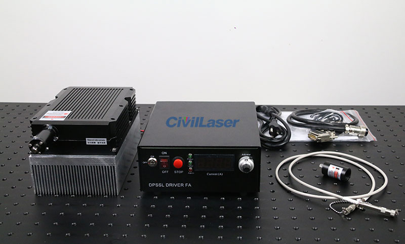 655nm 6000mW Red 섬유 결합 레이저 High Power 반도체 레이저