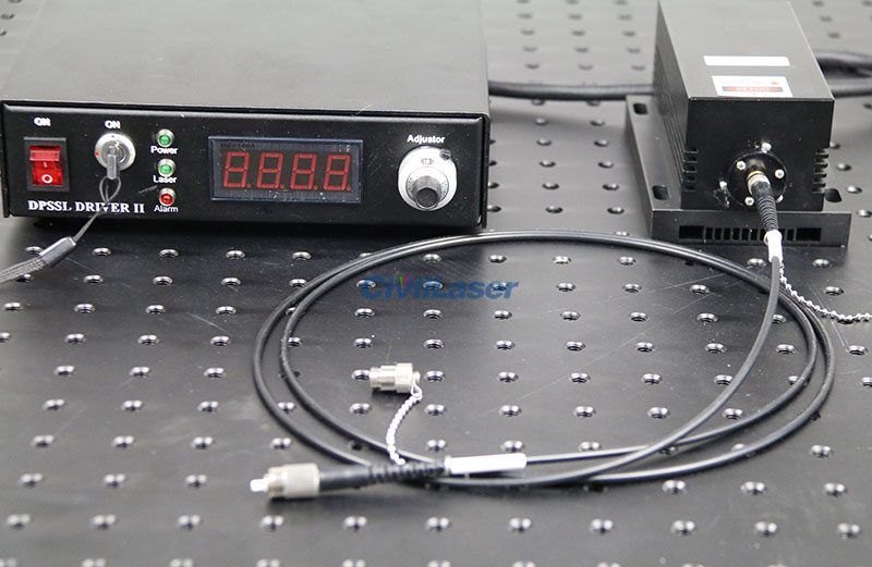 Coupling 790nm 5w into optical fiber high power fiber coupled laser light