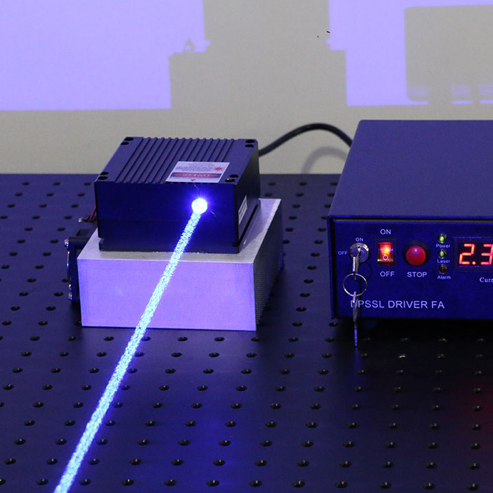 465nm 2W/2.5W Blue Laser with power driver (From CivilLaser)