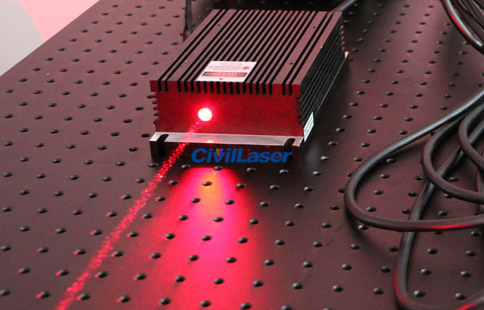 High power red laser 635nm 637nm 638nm 3W~6W 반도체 레이저 output power ...