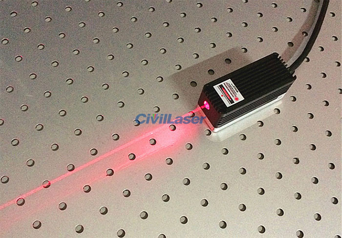 635nm 637nm 638nm 1W red 반도체 레이저 high power CW laser From CivilLaser