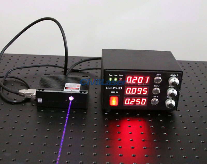 8W RGB Laser 638nm-2W/ 520nm-2W/ 450nm-4W Multi Wavelength Synthetic ...