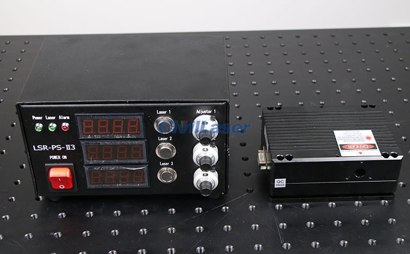 8W RGB Laser 638nm-2W/ 520nm-2W/ 450nm-4W Multi Wavelength Synthetic ...