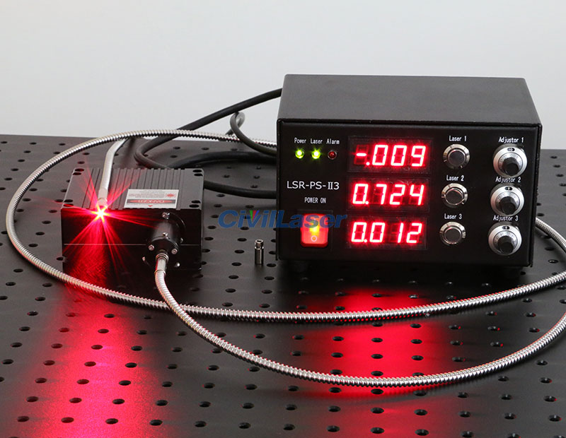 3IN1 RGB Laser 3W 고출력 레이저 White 섬유 결합 레이저