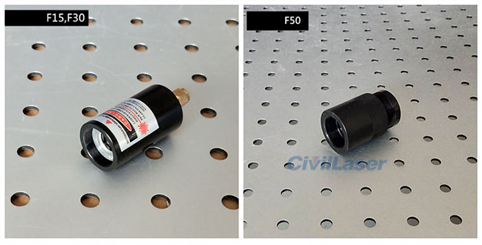 Customize Focusing system Beam expander Collimator for CivilLasers Laser