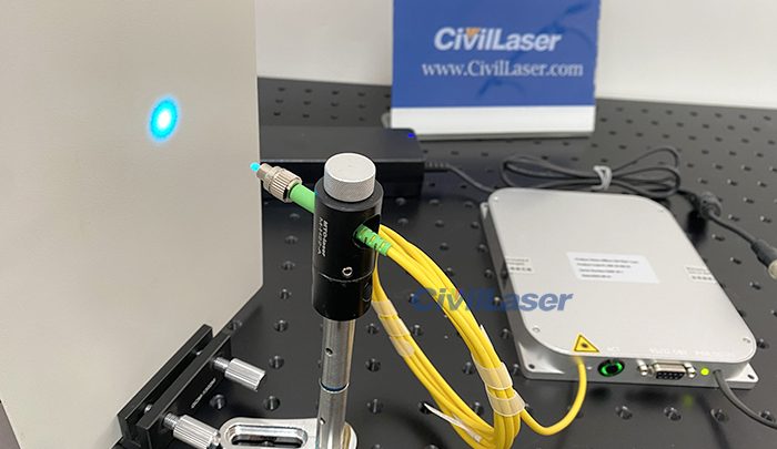 488nm 청색 TEM00 레이저 단일 모드 광섬유 출력 - 한국 레이저 뉴스 Korea Laser News