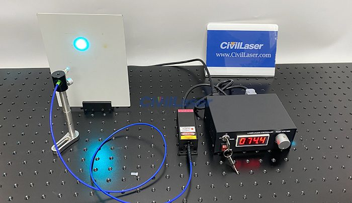488nm 1~25mW 편광 유지 파이버 레이저 소스 - 한국 레이저 뉴스 Korea Laser News